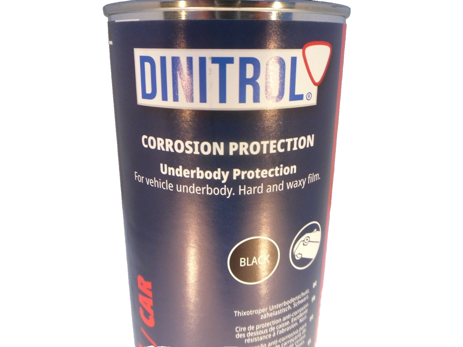 12 x DINITROL 4941 Underbody Chass Rust Proofing Black Wax 1L Litre Can ...