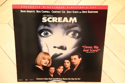Scream: Director's 1996 Laserdisc LD NTSC Horror | eBay