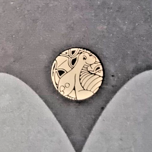 Pokemon Dragonite Coin - Gold | eBay