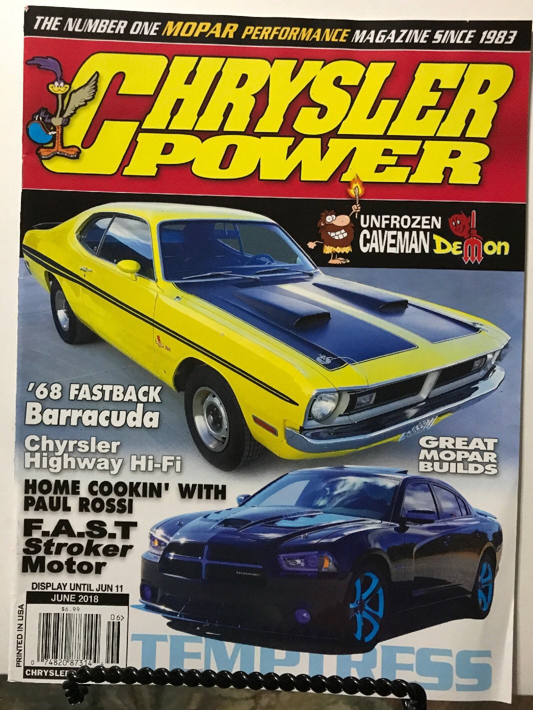 Chrysler Power Fastback Barracuda Mopar Builds June 2018 FREE SHIPPING ...