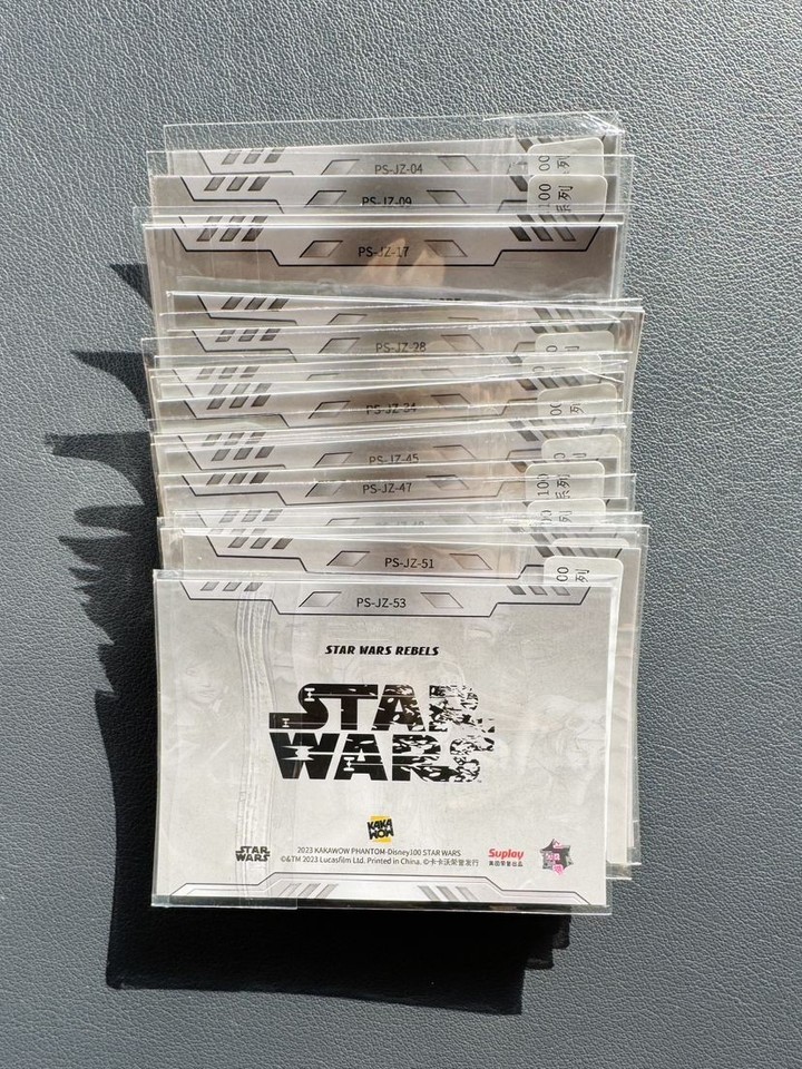 (LOT17)2023 Kakawow Phantom Disney 100 Star Wars Final Frames Darth ...
