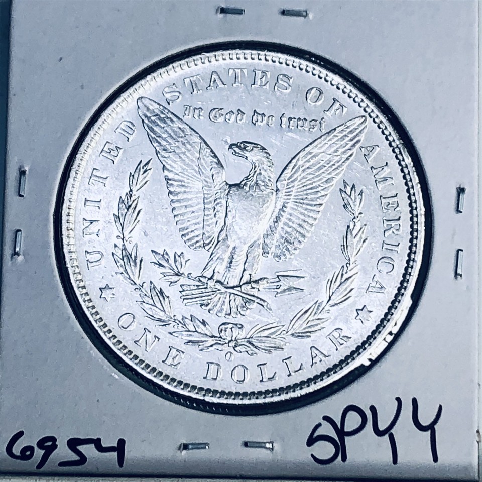1880 O MICRO O MORGAN SILVER DOLLAR HI GRADE U.S. MINT RARE KEY COIN ...