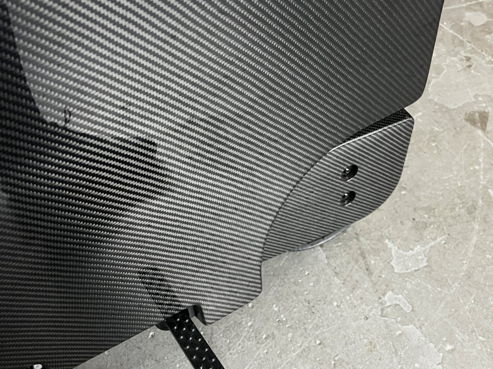 MOTOCOMPACTO BESPOKE UPGRADED Carbon Fiber Large 2-piece Chassis Covers ...