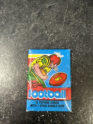 1979 Topps Football Wax Pack - High Value RCs - Newsome, Campbell ...
