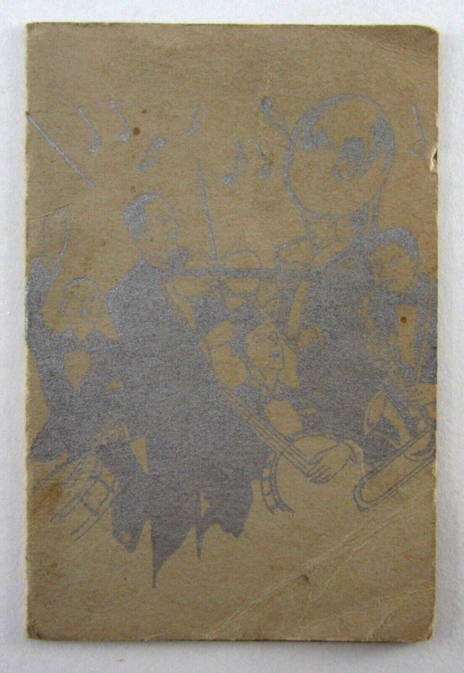 Vintage Tau Omega Fraternity Santa Barbara State College Dance Cards ...