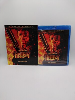HELLBOY (2019) Blu-ray + DVD No Digital With Slipcover Sealed Brand New | eBay