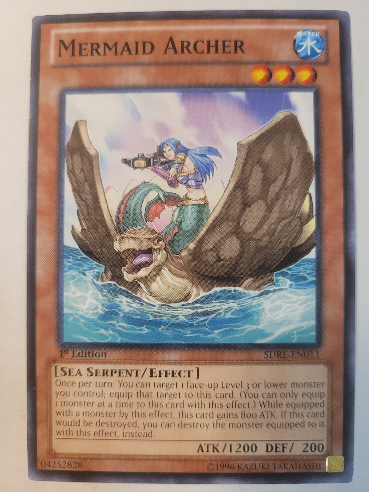 Mermaid Archer - SDRE-EN011 - 1st Edition - YuGiOh - LP BULK DISCOUNT ...