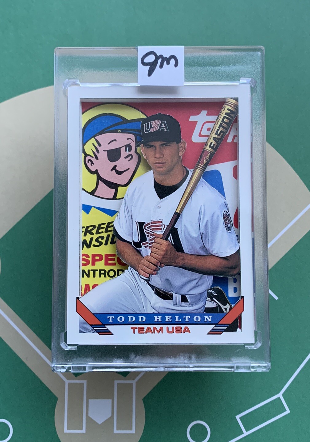 1993 Topps Todd Helton Bazooka Card Art Original (2024 johnmalboneart ...