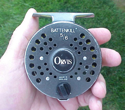 ** ORVIS BATTENKILL 5/6 FLY REEL ** FILLED WITH FLY LINE & LEADER ...