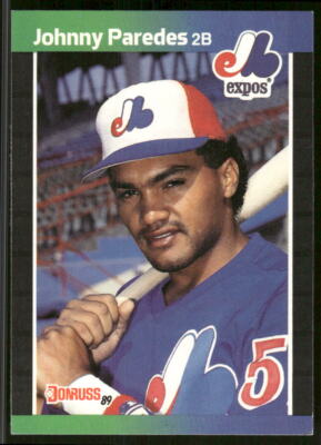 1989 Donruss #570a Johnny Paredes | eBay