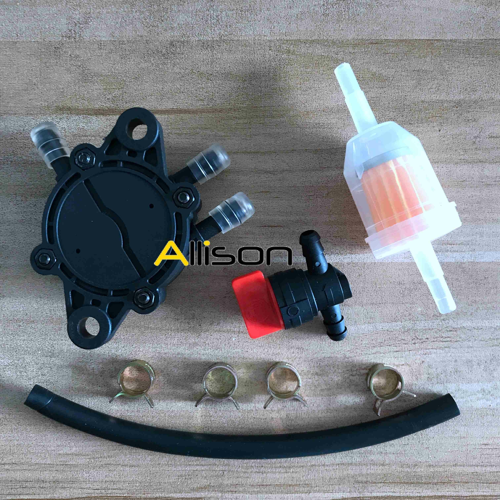Fuel Pump & Filter for 49040-7008 Kawasaki FR541V FR600V FR651V FR691V ...
