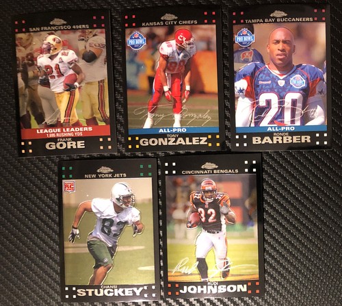 2007 Topps Chrome Football Cards Lot You Pick | eBay