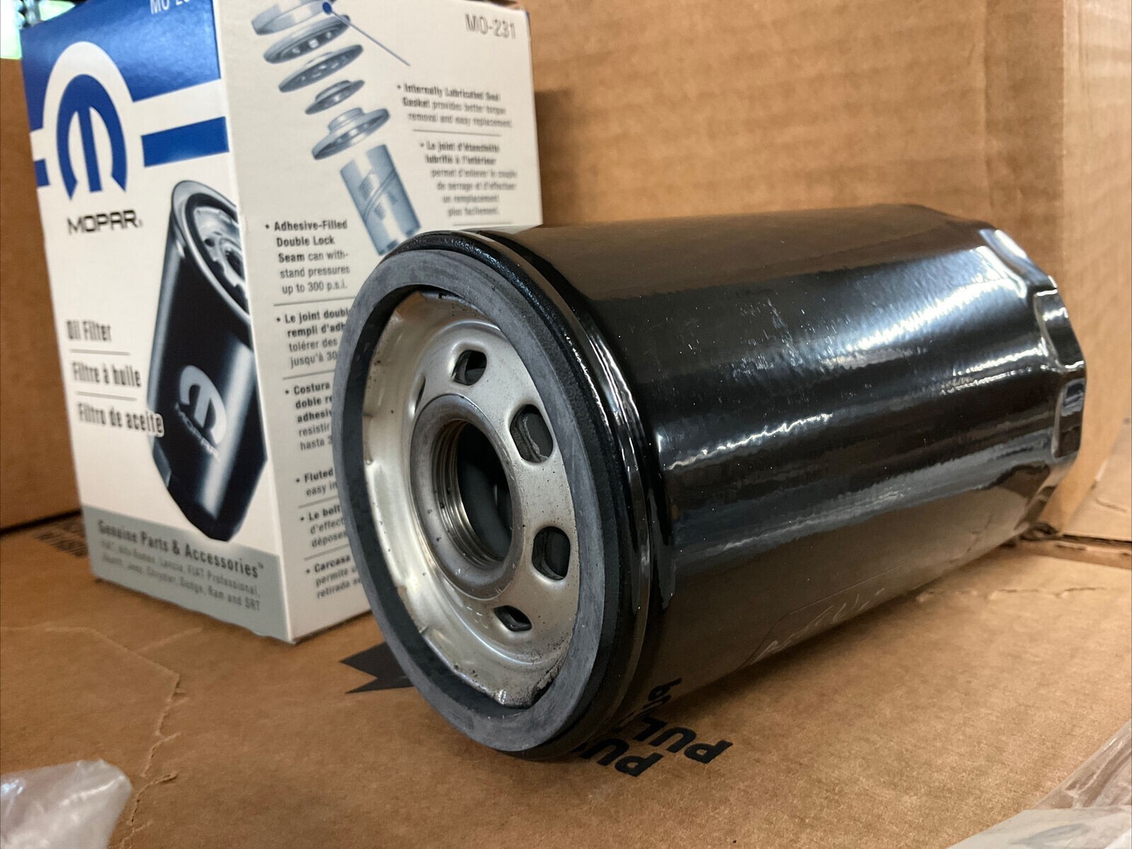 3 Genuine Mopar Engine Oil Filter 05184231AB/AA MO-231 | eBay