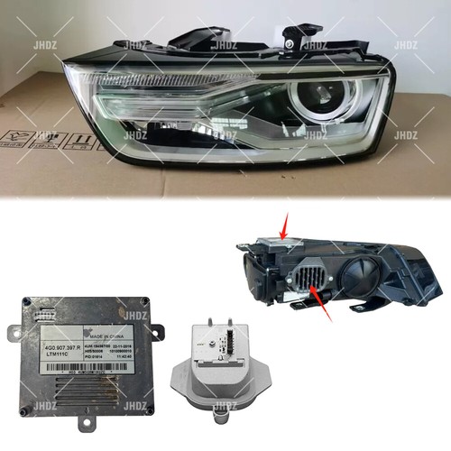 Left Xenon Headlight DRL Control LED Module Set For AUDI Q3 2016 2017 ...
