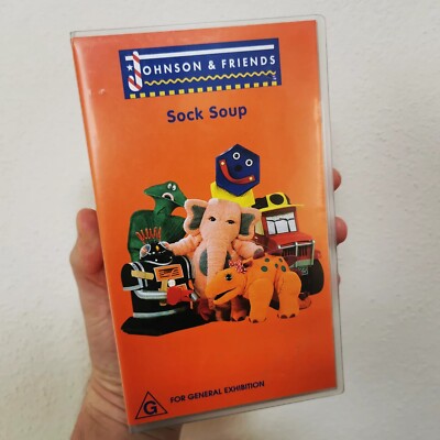 JOHNSON AND FRIENDS SOCK SOUP VHS Johnson and Friends Tv Show VHS ABC ...