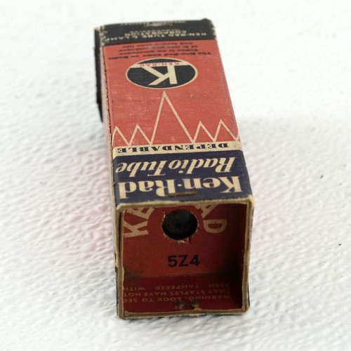 NOS Ken-Rad 5Z4 Rectifier Vacuum Tube Tested New In Original Box | eBay