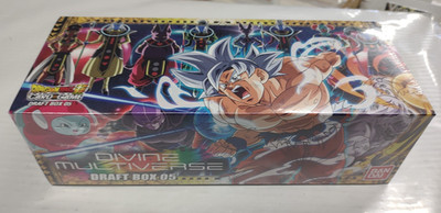 FACTORY SEALED DRAFT BOX 05 DRAGON BALL SUPER TCG card DIVINE ...