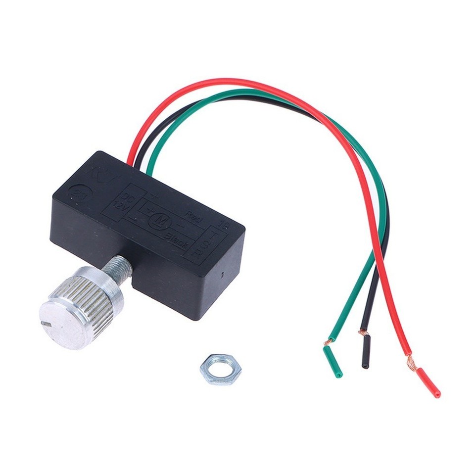 For Lawn Care 12V DC Speed Switch Variable Speed Aluminum Cap Metal ...