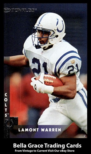 1997 Donruss Lamont Warren #99 Indianapolis Colts NFL Football | eBay