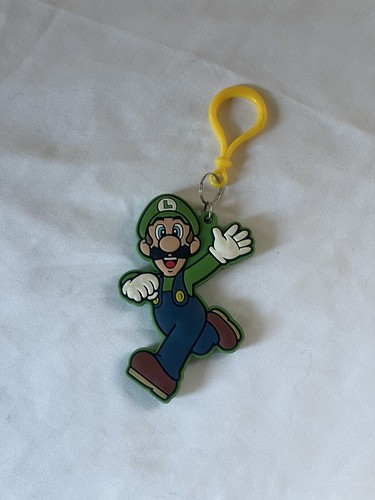 Luigi Super Mario Backpack Hanger Keychain / Keyring | eBay