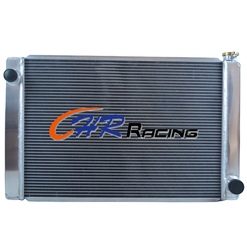 3 Row 26" Core Aluminum Radiator For Universal Chevy Config Crossflow ...