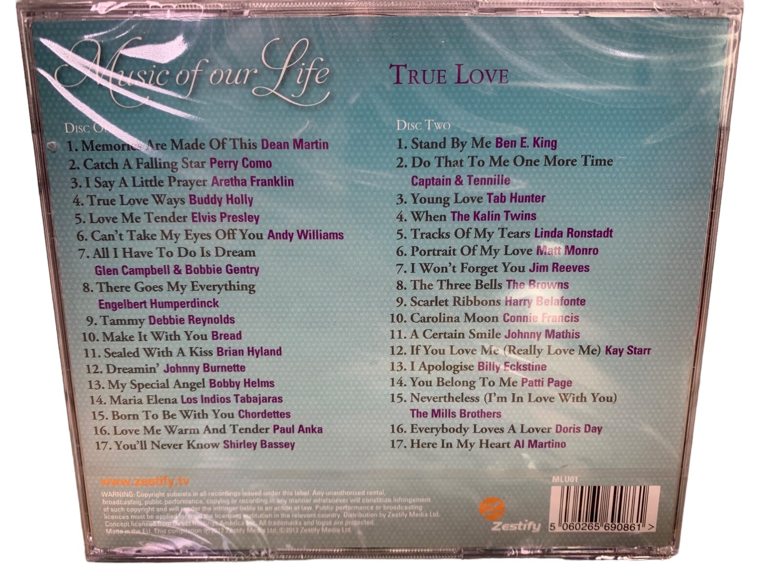 Music of Your Life Collection 7 CDs 14 Discs for sale online | eBay