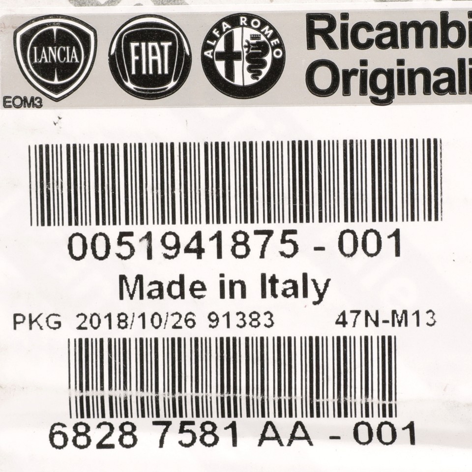 2016-2019 Fiat 500X Bumper Reflector Trim Bezel Fascia Right MOPAR OE ...