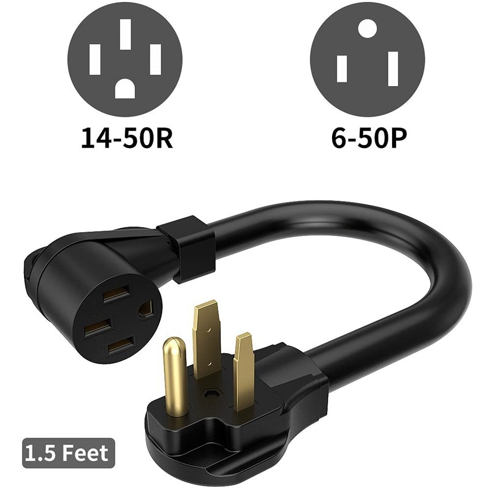 Nema 650p To 1450r Welder Electric Vehicle Charging Adapter With 6awg ...
