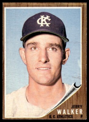 1962 Topps Jerry walker 2 Kansas City Athletics #357 | eBay