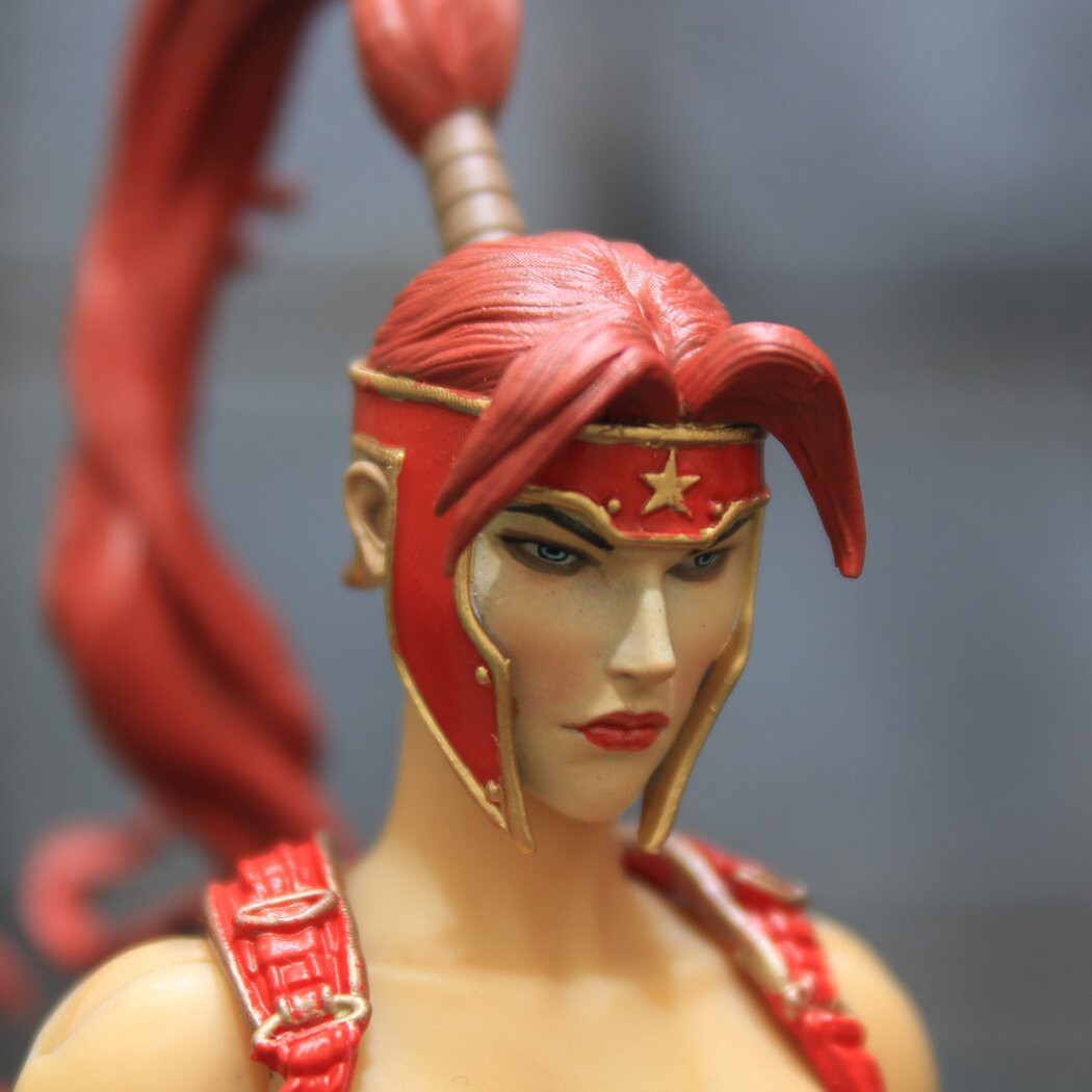 1/12 Custom DC Universe Artemis of Bana-Mighdall Head Sculpt | eBay