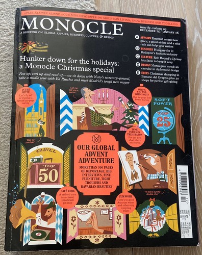 Monocle Magazine December 15- January 16 - NEW Perfect Condition Issue ...