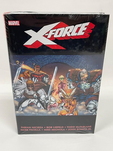 X-Force Omnibus ROB LIEFELD 1st ISSUE COVER Marvel Comics HC New Sealed ...