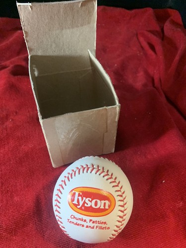 Tyson Chicken Promotional Baseball Milo and Skippy comic character k ...