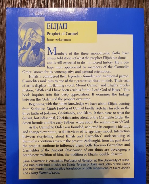 Elijah, Prophet of Carmel by Jane Ackerman (2003, Trade Paperback) for ...