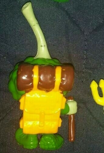 Vintage THE SNORKS Tooter Shelby Male with Green Hair Walking Hiker ...