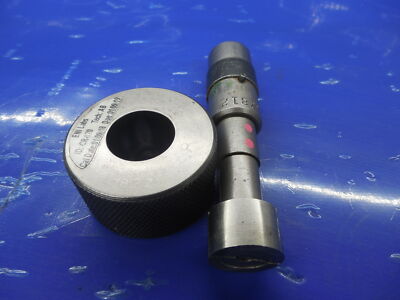 .7182 CL Z COMTORGAGE MASTER PLAIN BORE RING GAGE & EXPANSION PLUG 25/ ...