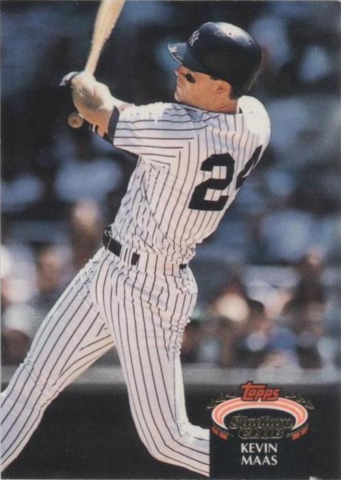 1992 Topps Stadium Club - Kevin Maas #35 for sale online | eBay