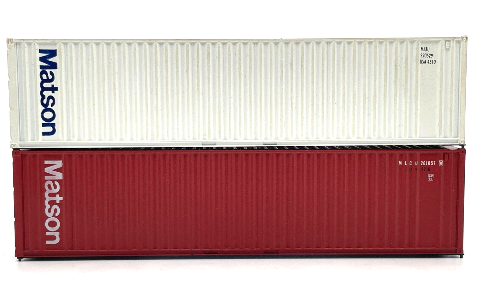 HO UNKNOWN 40' CONTAINER MATSON (2) | eBay