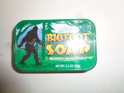 Bigfoot Soap In Tin RARE | eBay