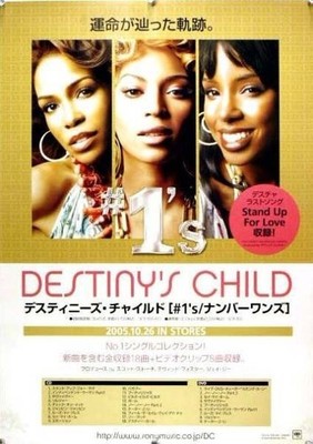 DESTINY'S CHILD / #1's 2005 Japan Original Promo Poster 20x28in ...