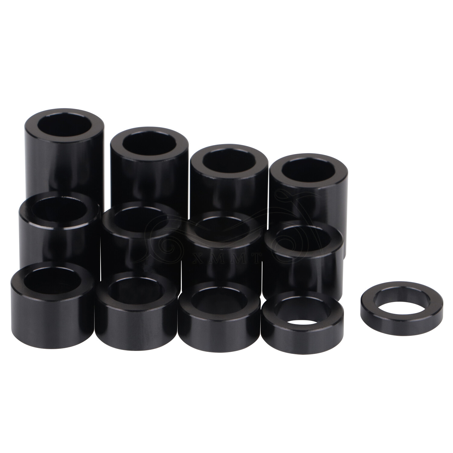 13X CNC Wheel Axle Spacer Kit 1'' ID 1-1/2'' OD Kit For Harley Road ...