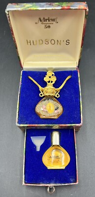 VTG Adrian Designs Necklace Hudson's Perfume Oil with Refill ...