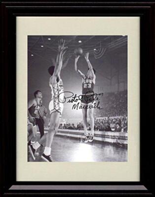 Unframed Pete Maravich LSU Tigers Autograph Promo Print - Pistol Pete ...