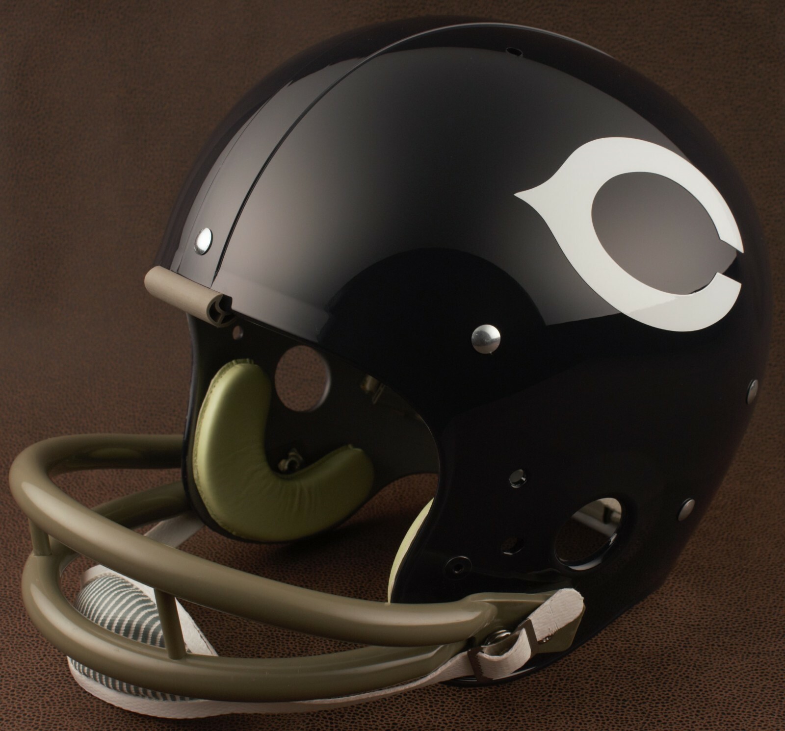 CHICAGO BEARS 1962-1972 NFL Authentic THROWBACK Football Helmet | eBay