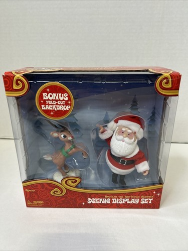 Forever Fun Rudolph the Red-Nosed Reindeer Scenic Display Set *NEW* Z4 ...
