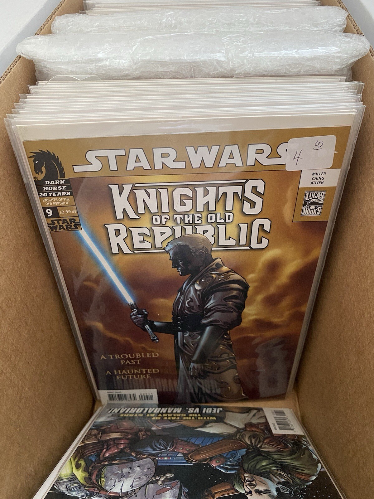 STAR WARS Comic Book Lot Complete Run/Set Clone Wars 6 Long Boxes NEAR ...