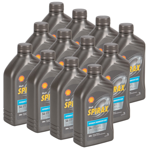 12x Shell Spirax S6 Atf D971 1L Bottle Automatic Transmission Oil 9G ...