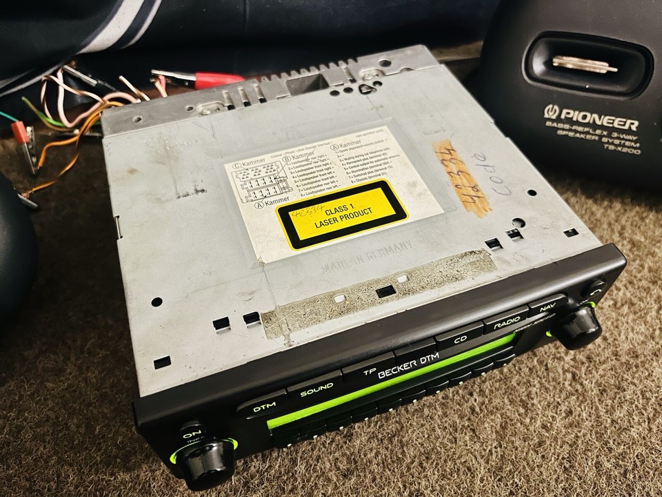 Becker DTM High Speed BE7913 Car Radio CD Receiver Navigation + Video ...