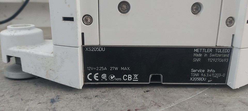 Mettler Toledo XS205DU Precision Analytical Balance #2 Make Offers! UPS ...