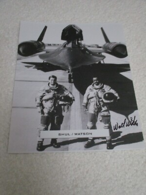 Pilot WALTER WATSON Signed 8x10 Photo SR-71 BLACKBIRD AUTOGRAPH | eBay